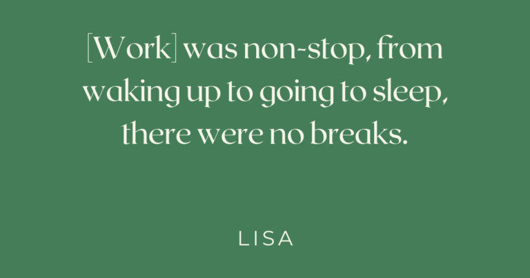 Covid Reflections from Lisa - Great Performances