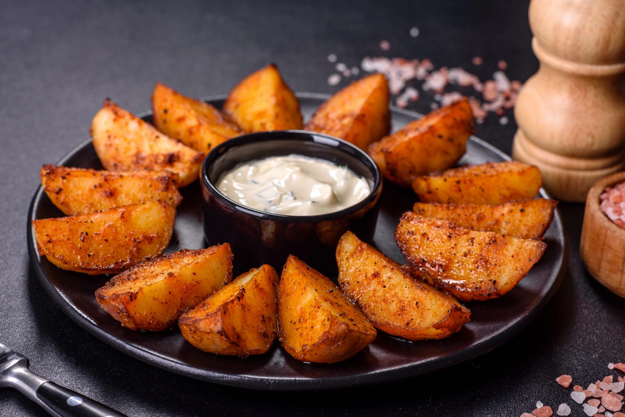 February Food Festival: Kelewele-Spiced Roasted Potato Wedges with ...